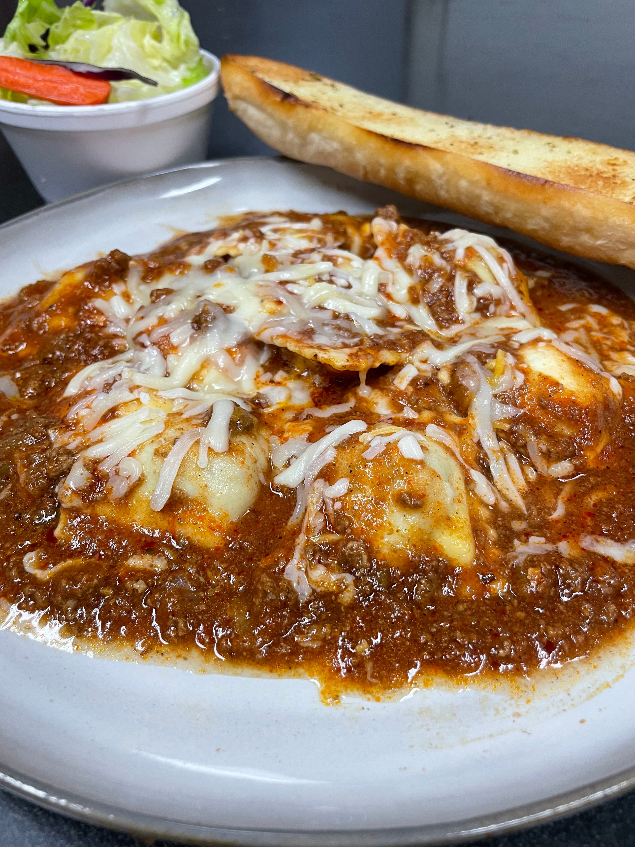 Meat ravioli | Can Am Pizza